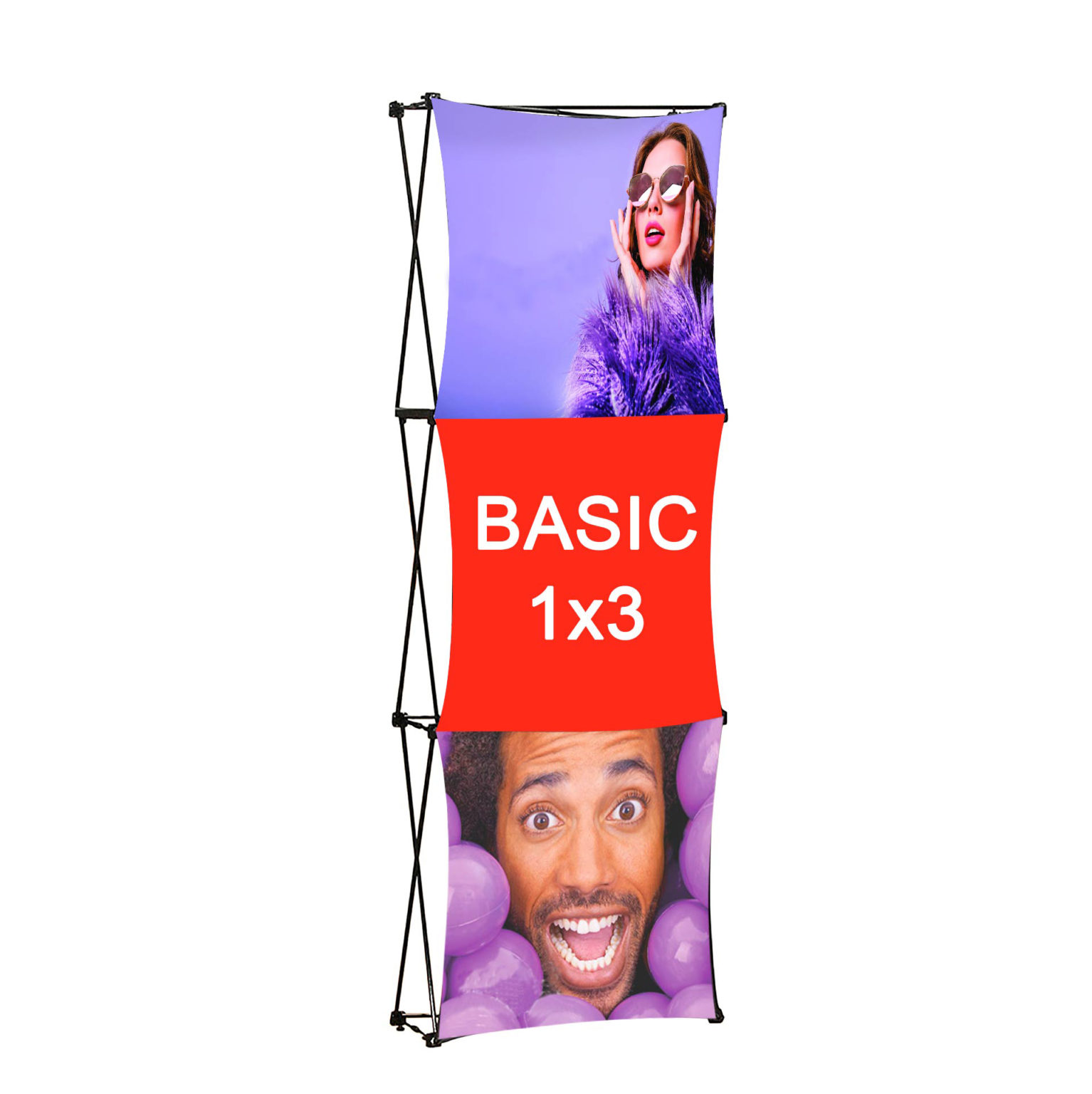 Kakemono totem, totem publicitaire pour kakemono, impression totem kakemono